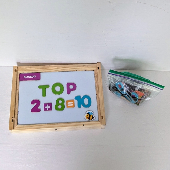 Toys | Multifunctional Kids Educational Activity Magnetic White Board ...